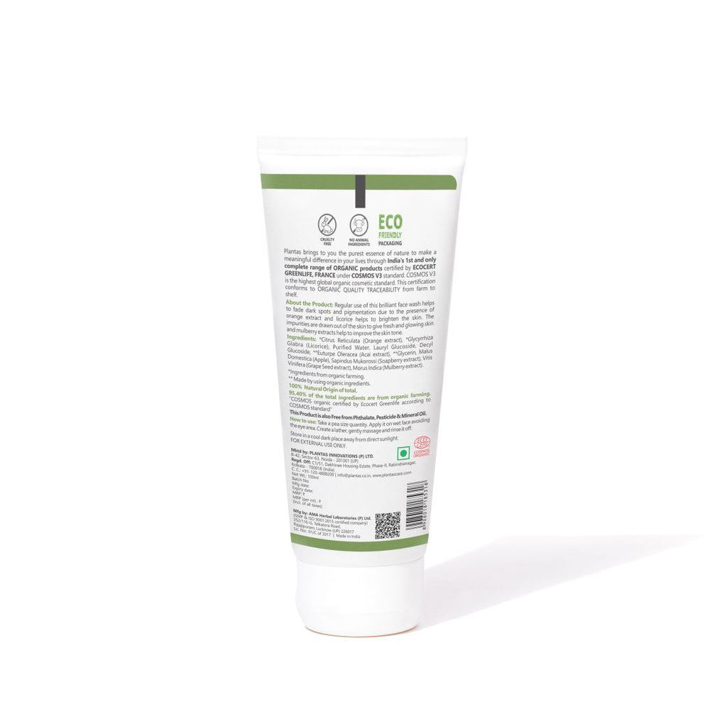 Buy Organic Face Wash For Pigmentation Defence | Plantas Care