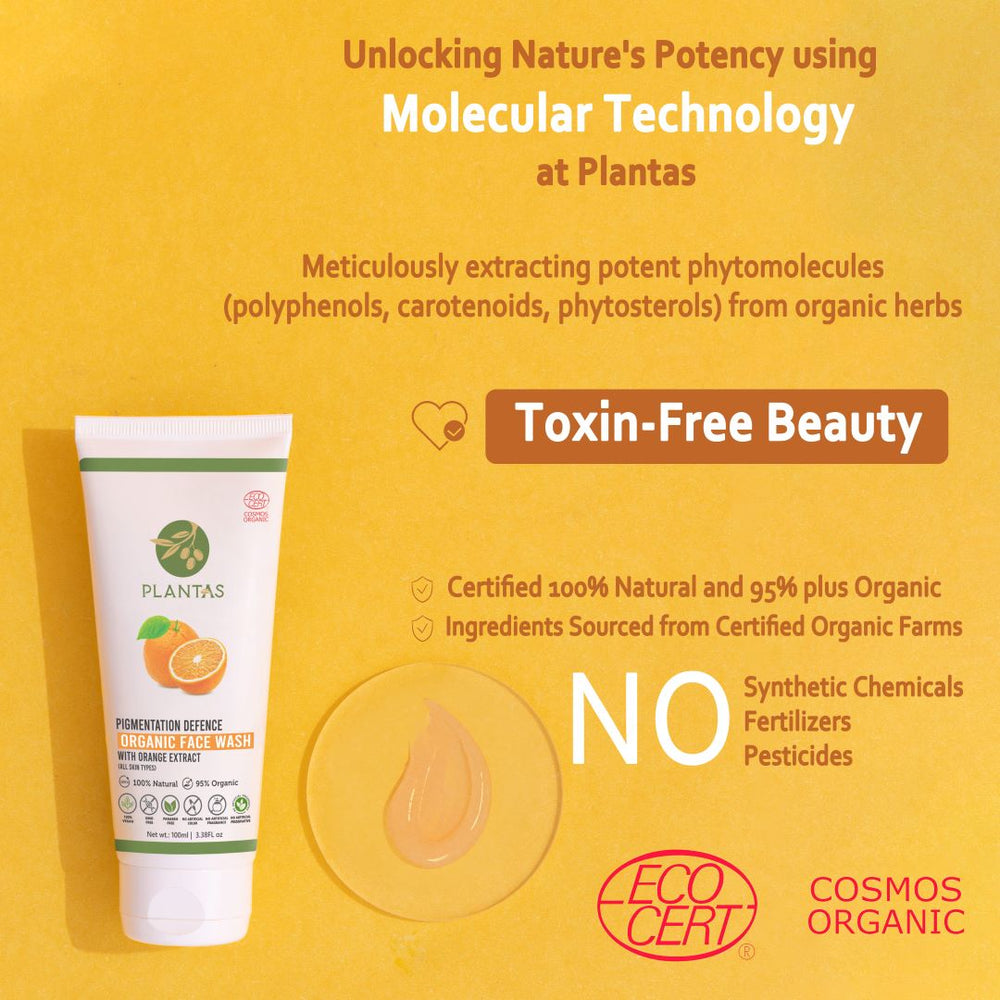 Buy Organic Face Wash For Pigmentation Defence | Plantas Care