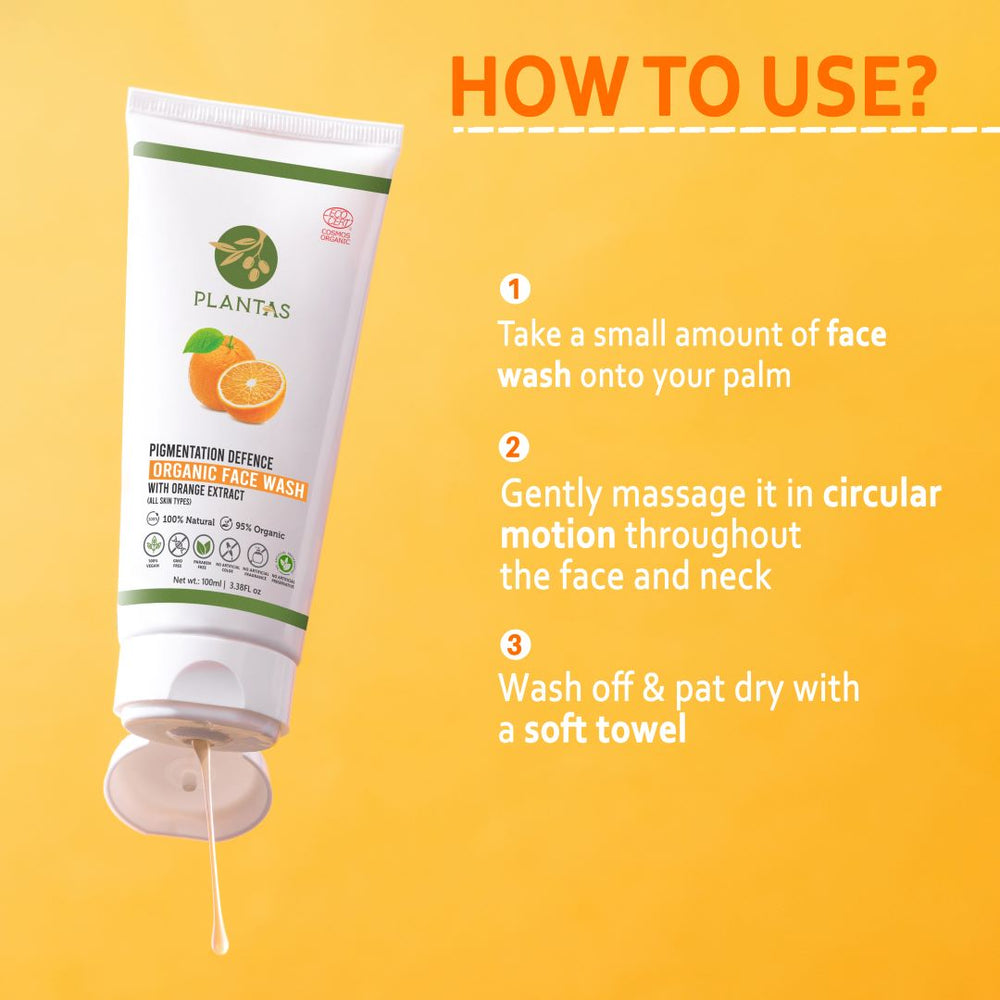 Organic Face Wash - Pigmentation Defence | Plantas Care