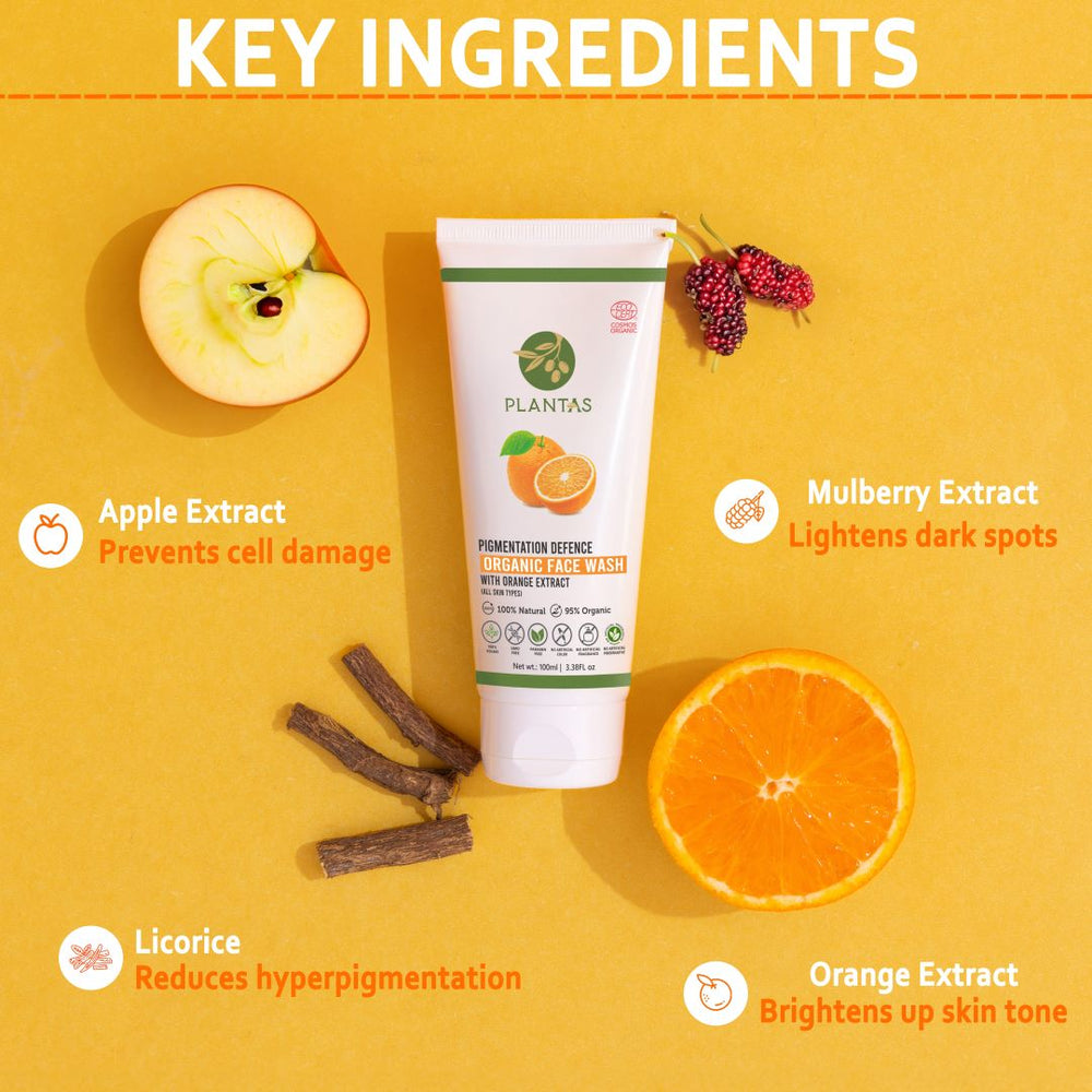 Organic Face Wash - Pigmentation Defence | Plantas Care