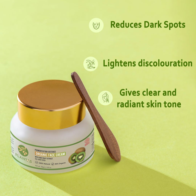 Buy Organic Face Cream For Pigmentation Defence 30g | Plantas Care